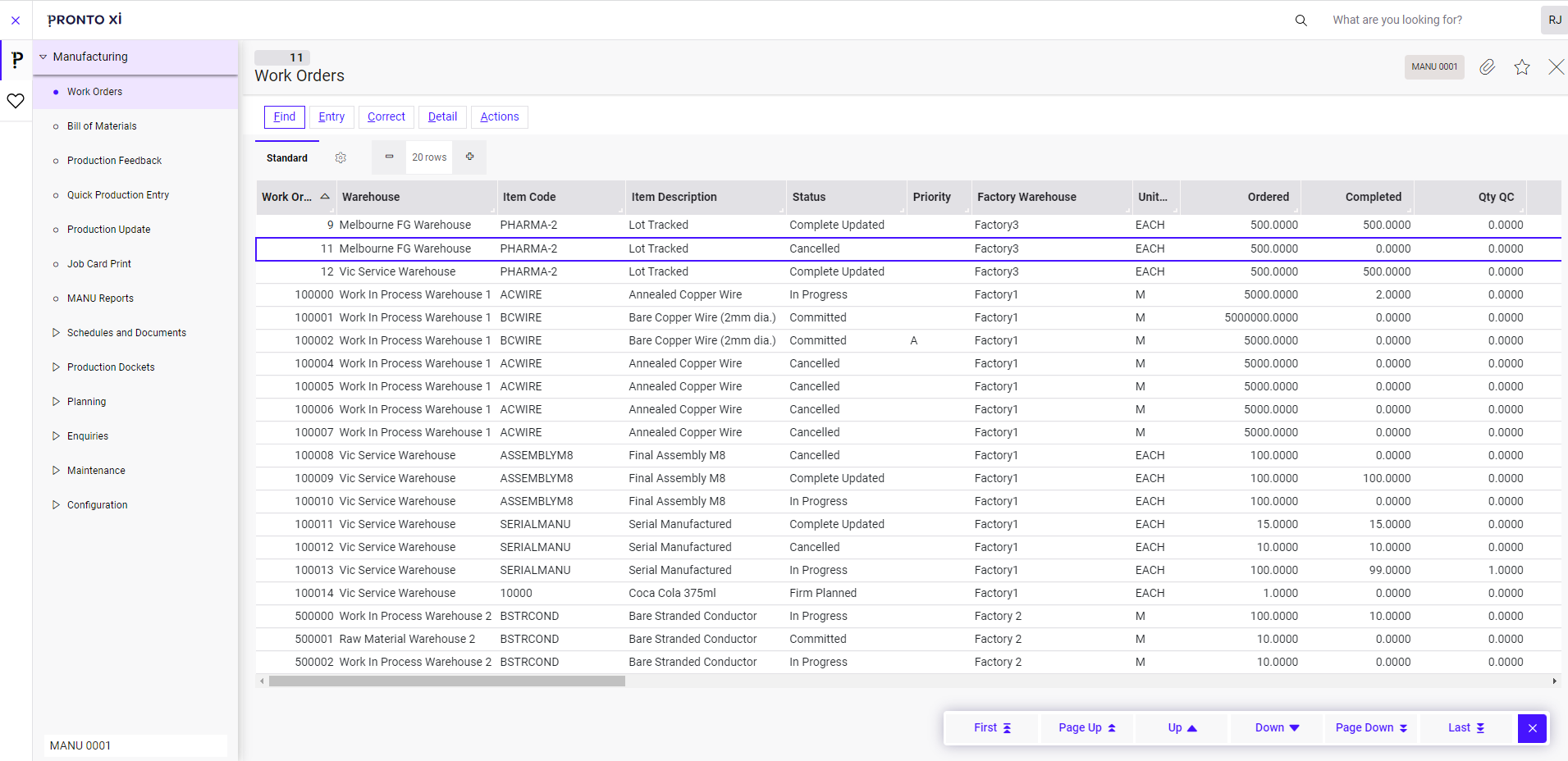 Manufacturing - Discover Your ERP